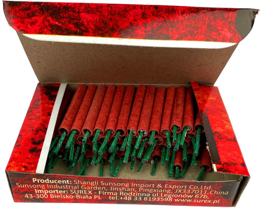 Petardy hukowe małe PICCOLO, 60 sztuk - Surex | 5903367002012