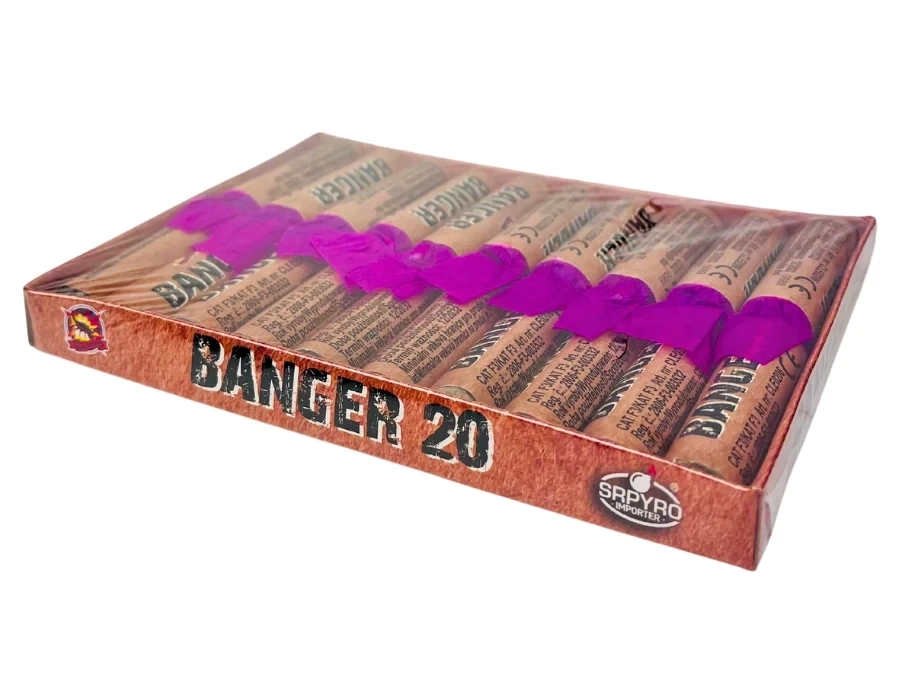 Petardy hukowe Banger 20, 20 sztuk - SRPYRO | 6942037700178